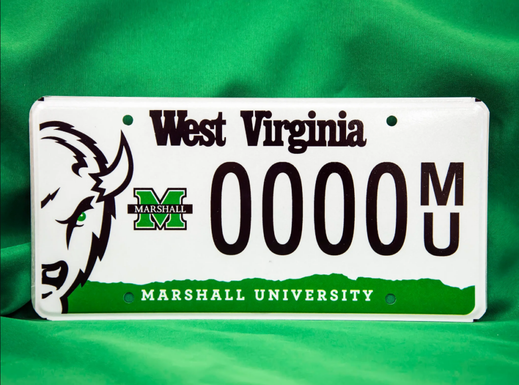 License Plates - Marshall University Foundation and Alumni Association