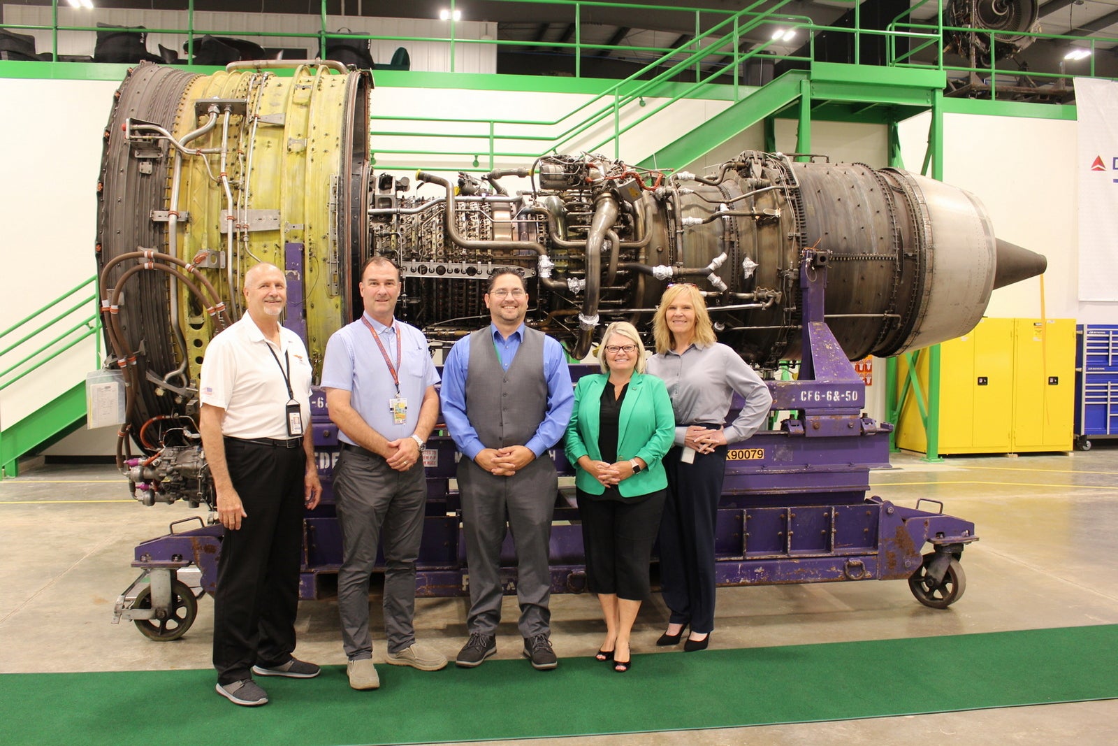 FedEx gifts CF6 engine to Marshall’s Aviation Maintenance Technology ...